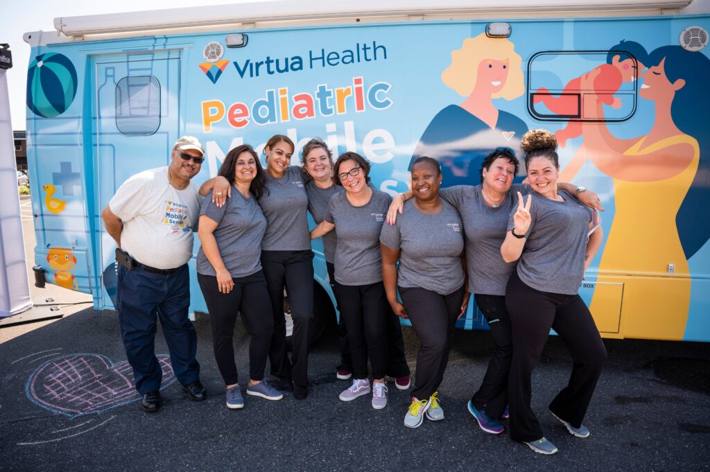 Virtua Health Philanthropy | Virtua's Pediatric Mobile Services Unit ...